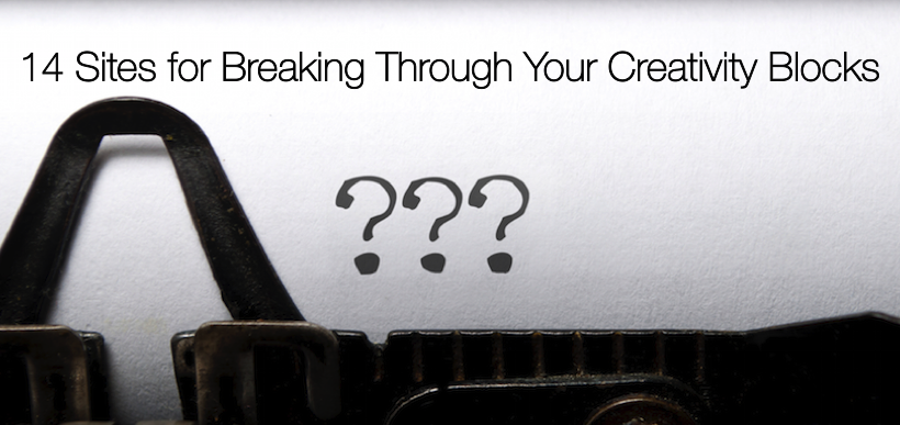 14 Online Resources to Break Through Your Creative Block