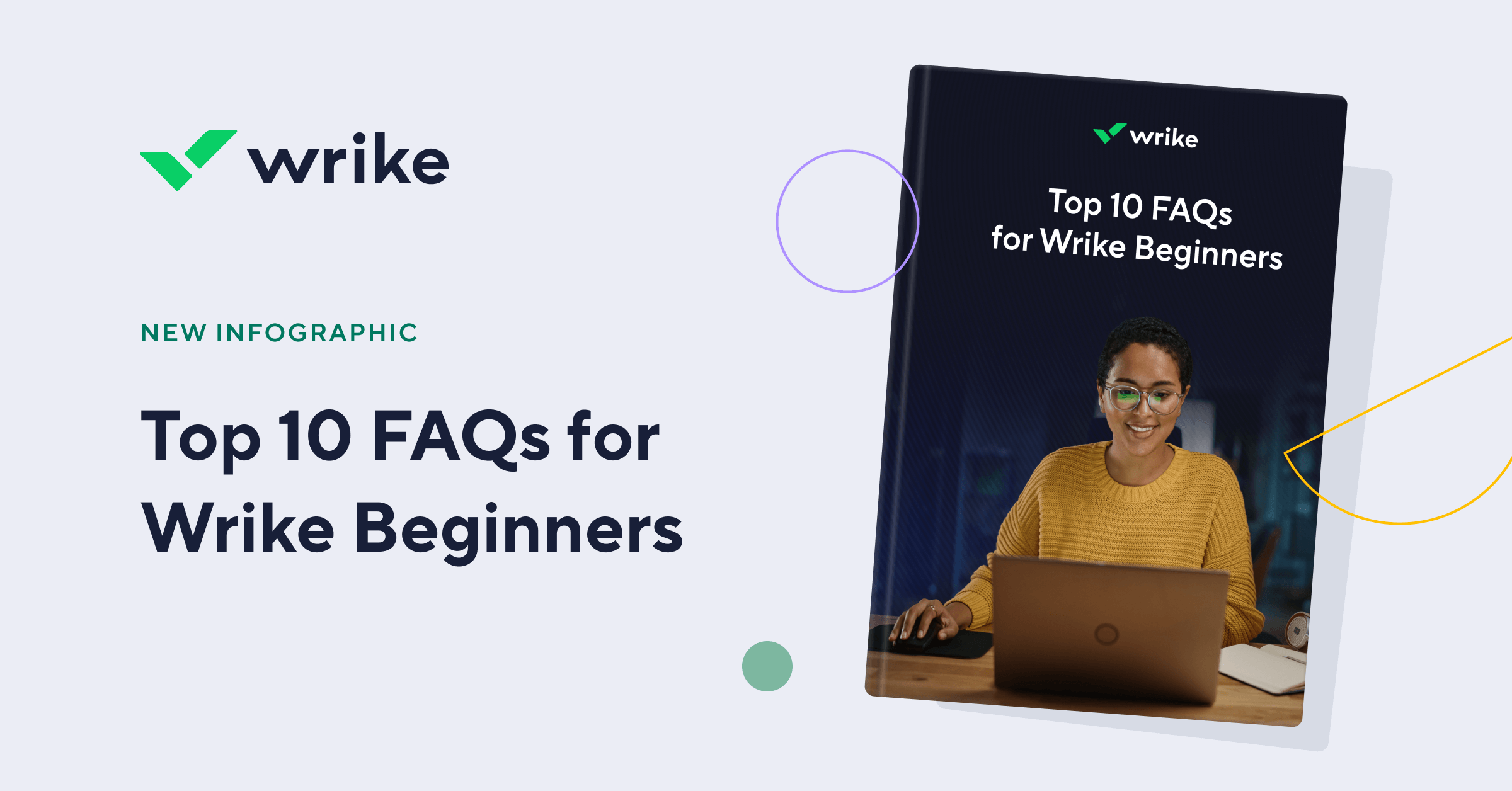 Top 10 FAQs for Wrike Beginners | Free Infographic