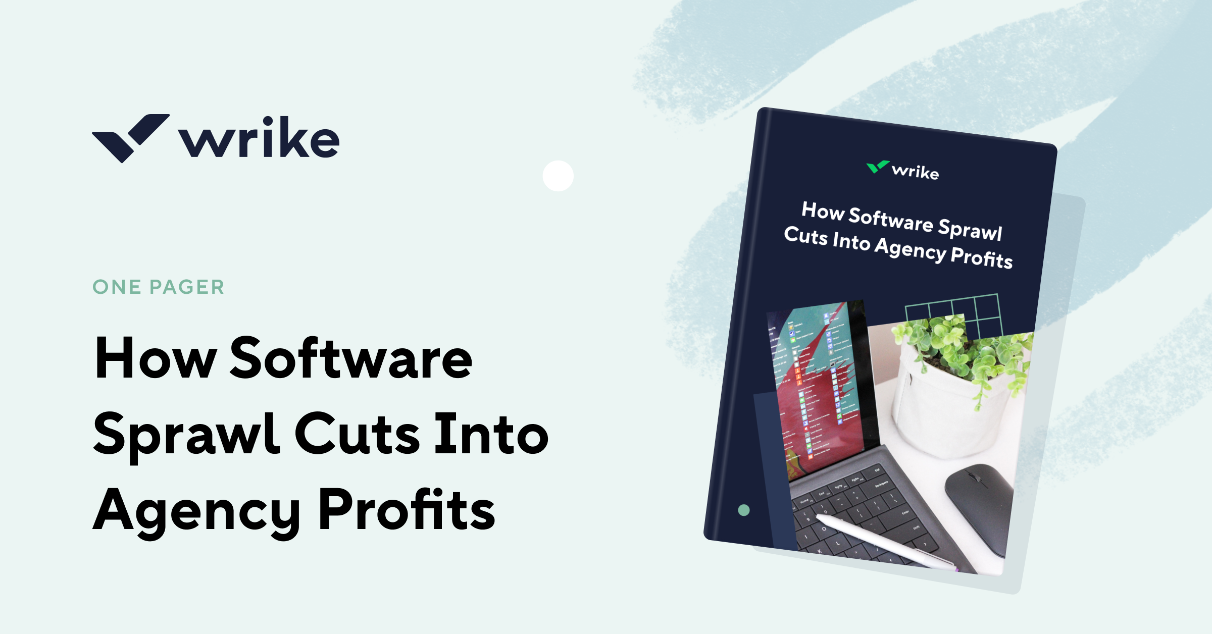 How Software Sprawl Affects Agency Profits | Wrike Datasheet
