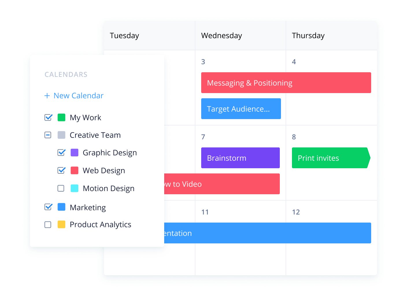 Online Shared Team Calendars for Tasks and Projects | Wrike