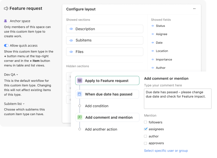 Explore Unrivaled Versatility With Custom Item Types | Wrike